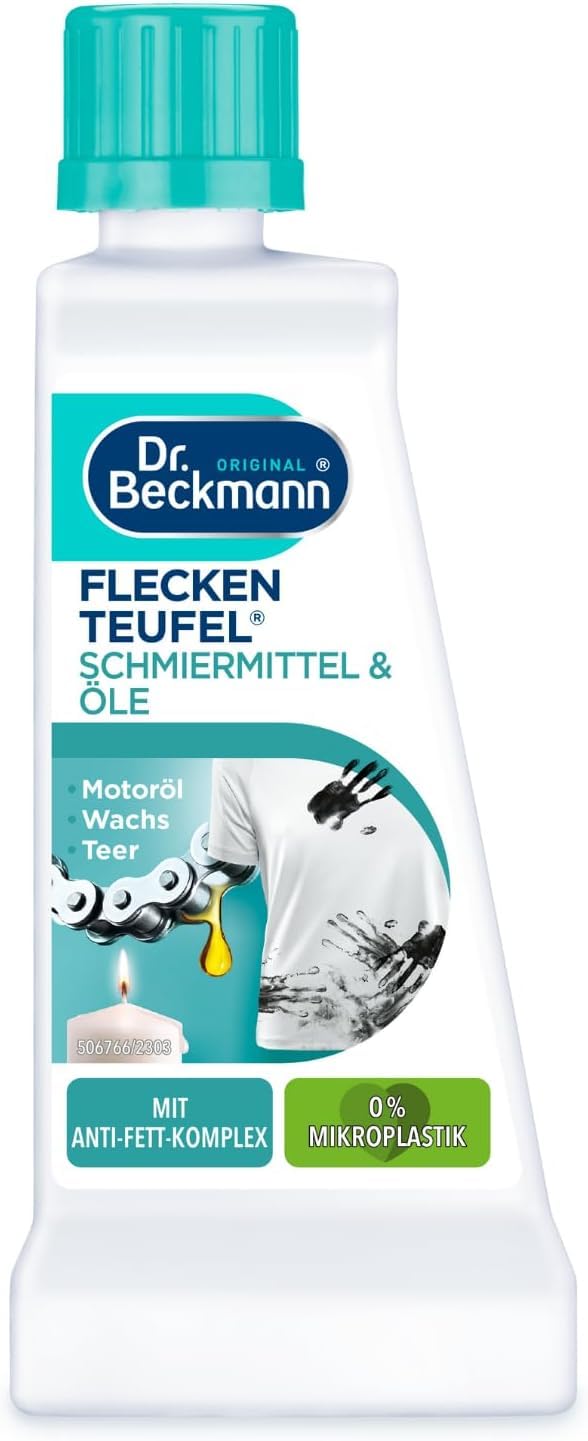 Dr. Beckmann Stain Devil Lubricant & Oils Special Stain Remover Against ...