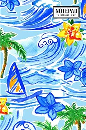 Amazon.com: Hawaii Notepad: Hawaii Small Lined Notepad / Notebook | 110 ...