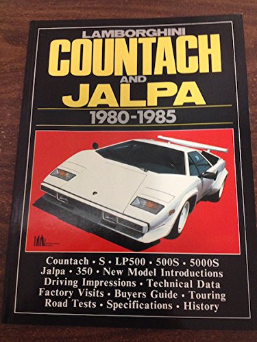 Buy Lamborghini Countach and Jalpa, 1980-85 (Brooklands Books Road ...