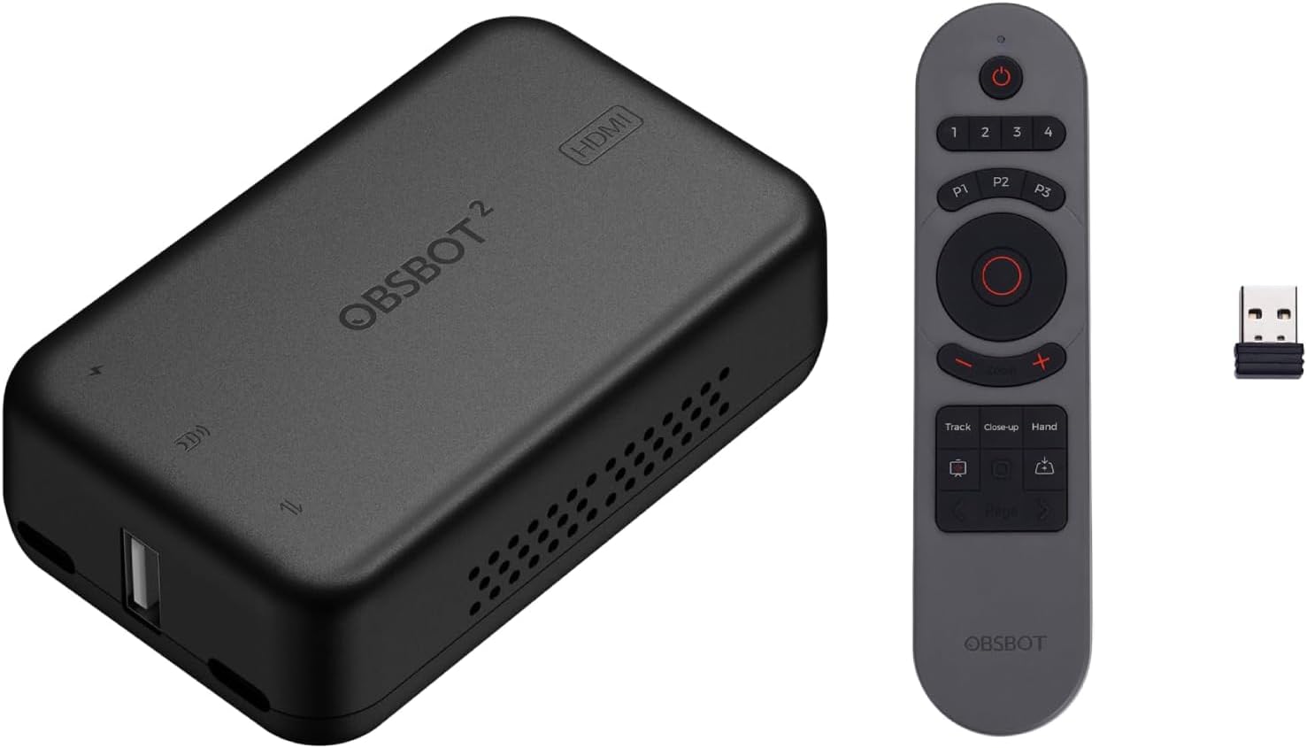 Amazon.com: OBSBOT Tiny Series Smart Remote & UVC to HDMI 2.0 Adapter Combo, Streaming Kit for ...