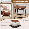 Amazon.com: KLASIKA Counter Height Bar Stools Set of 2, Modern Bar ...