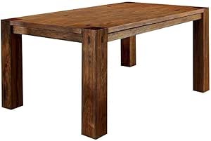 Amazon.com - Furniture of America Frontier Rectangular Dining Tables ...
