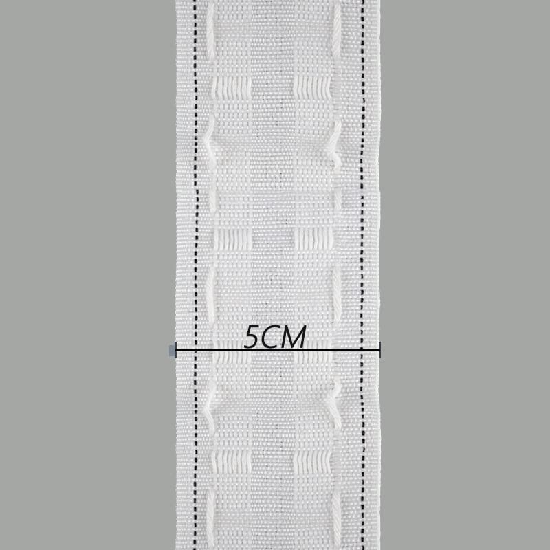 Hoonng 2″ Curtain Header Tape Pencil Pleat, 6 Metres – BigaMart