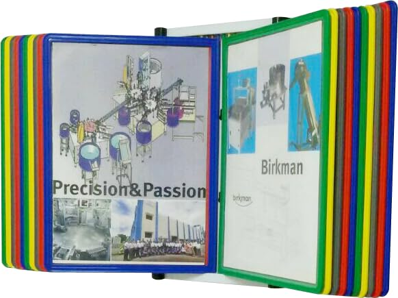 ORGATAG DISPLAY Wall Reference File Folders A4 Size with 10 ...