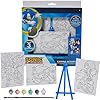 Amazon.com: Innovative Designs Sonic The Hedgehog Canvas Paint Set for ...