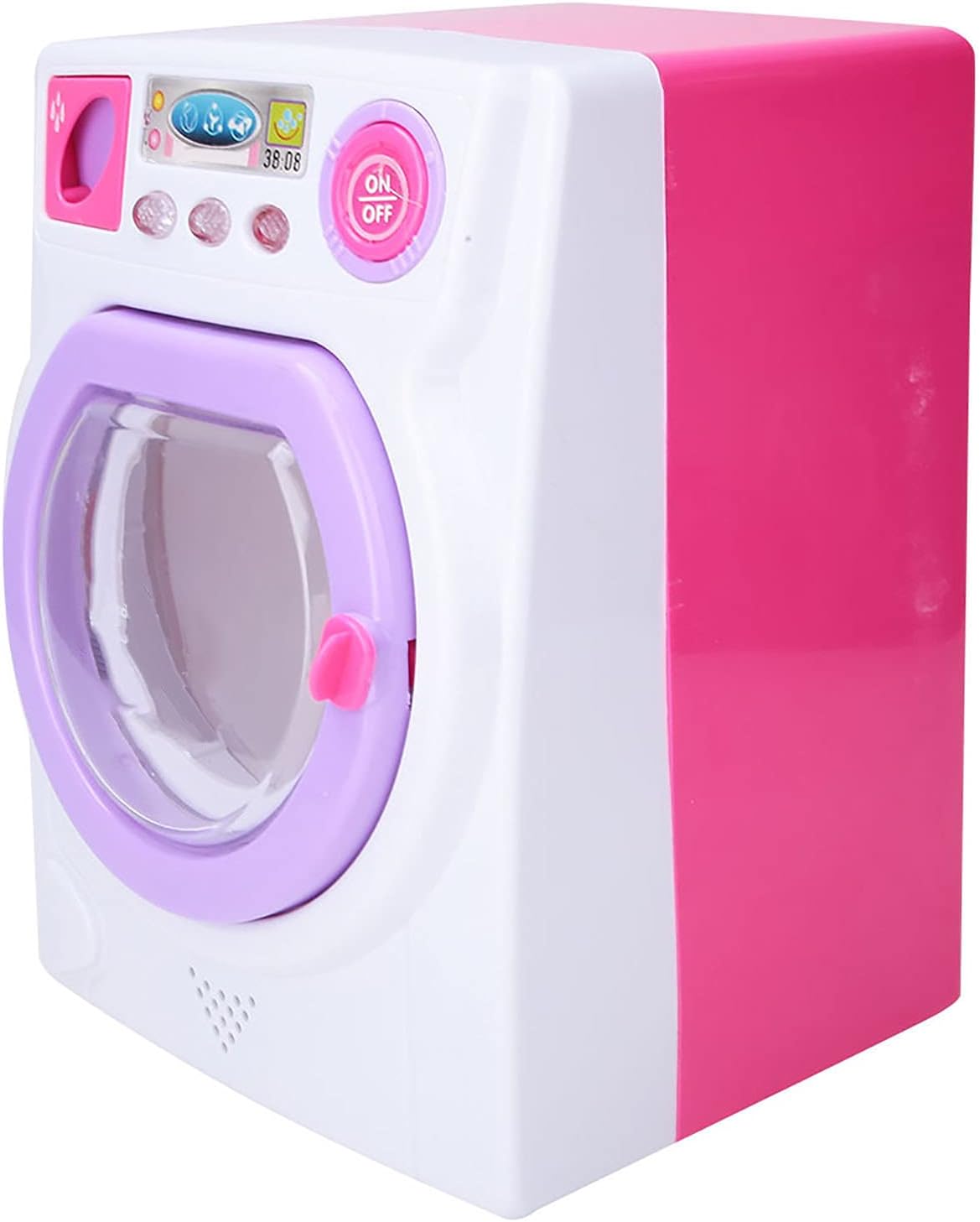 Toys Kids Pretend Play Washing Machine Toy Playset, Children Toy Wash ...