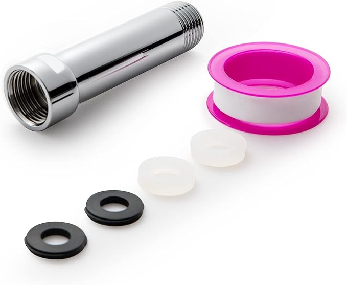 OFFO Shower Head Extension Arm, Shower Arm Extension Shower Head ...