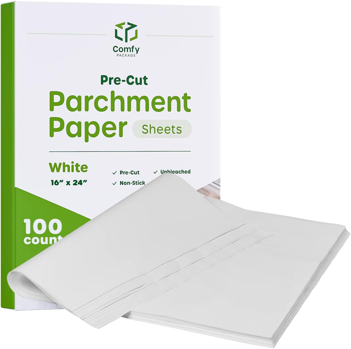 Amazon.com: [220 Sheets] Full Sheet Pan 16 x 24 Inch Parchment Paper ...