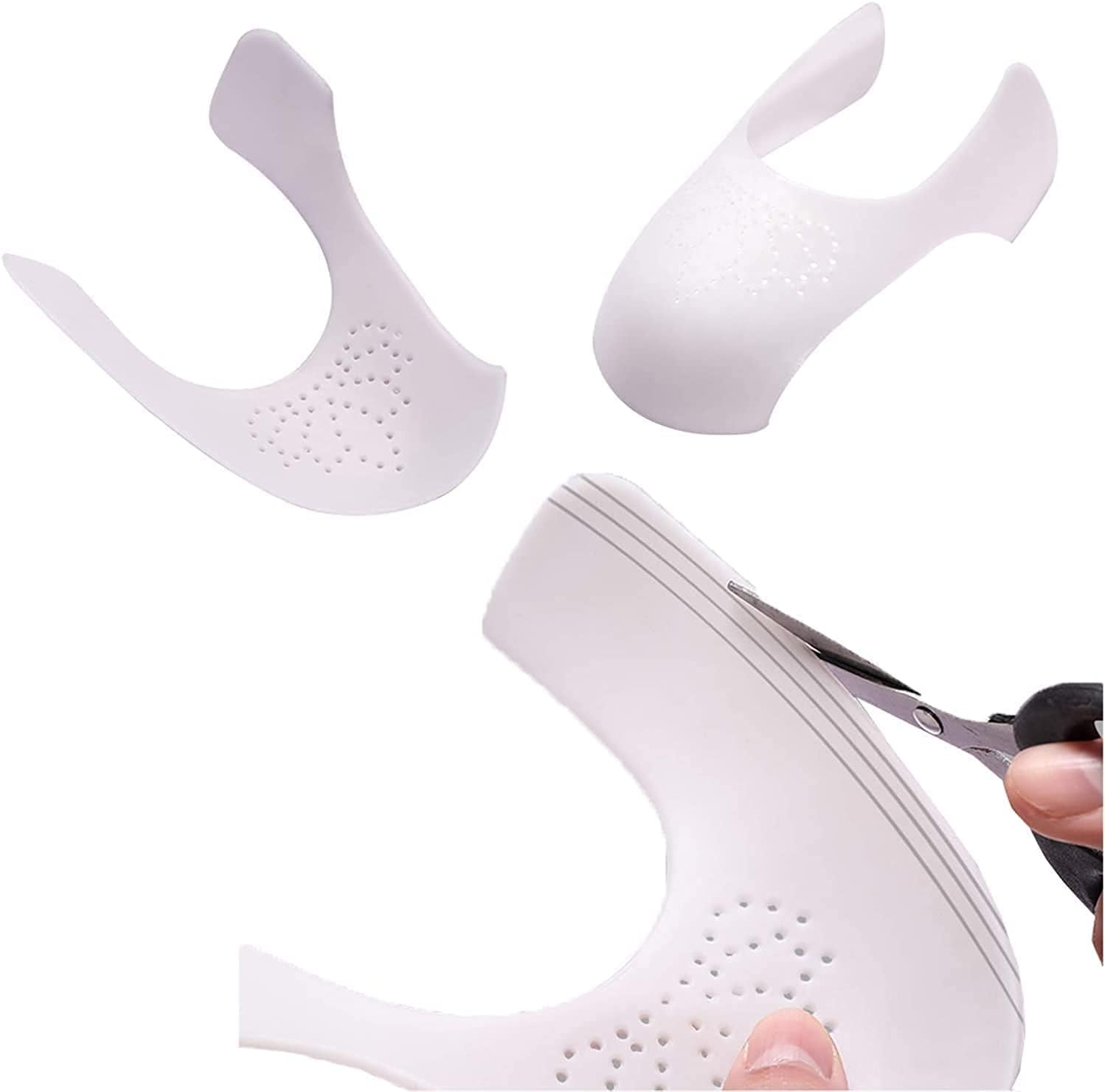 6 Pares Protector de Tenis, Protectores de arrugas para zapatos ...