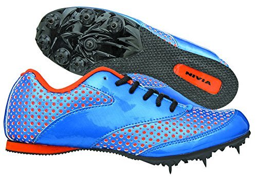 Nivia Sky Light Running Spikes (Orange/Blue) : Amazon.in: Shoes & Handbags