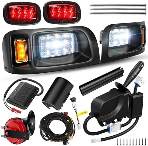 Amazon.com: 12V Deluxe Golf Cart Light Kit for Club Car DS 1993-UP ...