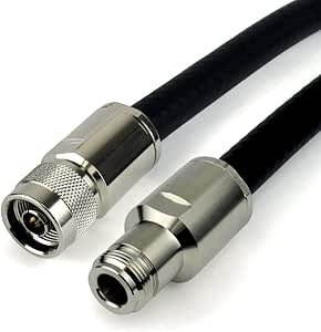 Amazon | 同軸ケーブル 10DFB NP-NJ (NJ-NP) 95m (インピーダンス:50Ω) 10D-FB 加工製作品 ツリービレッジ | エンジェルハムショップジャパン ...