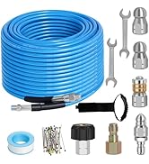 Amazon.com: 100 FT Sewer Jetter Kit for Pressure Washer, 5800PSI Water ...