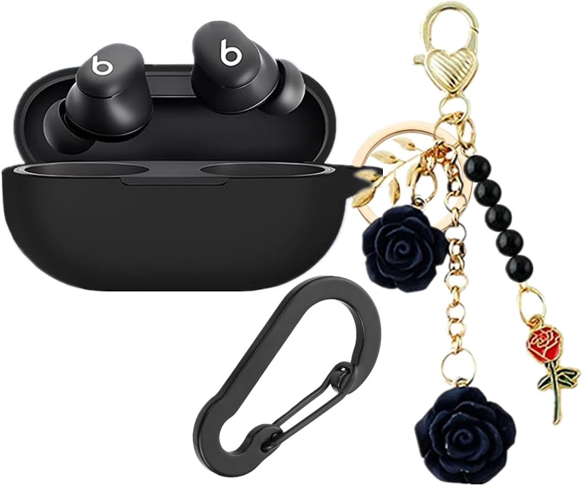 Amazon.com: Aircawin for Beats Solo Buds Case Clear Glitter,Sparkly ...