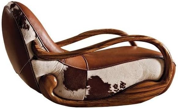 Amazon.com: Modern Minimalist Luxury Rocking Chair - Elegant Ebony ...