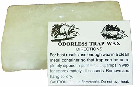 Amazon.com: Trapping Trap Wax, White, 1lbs : Patio, Lawn & Garden