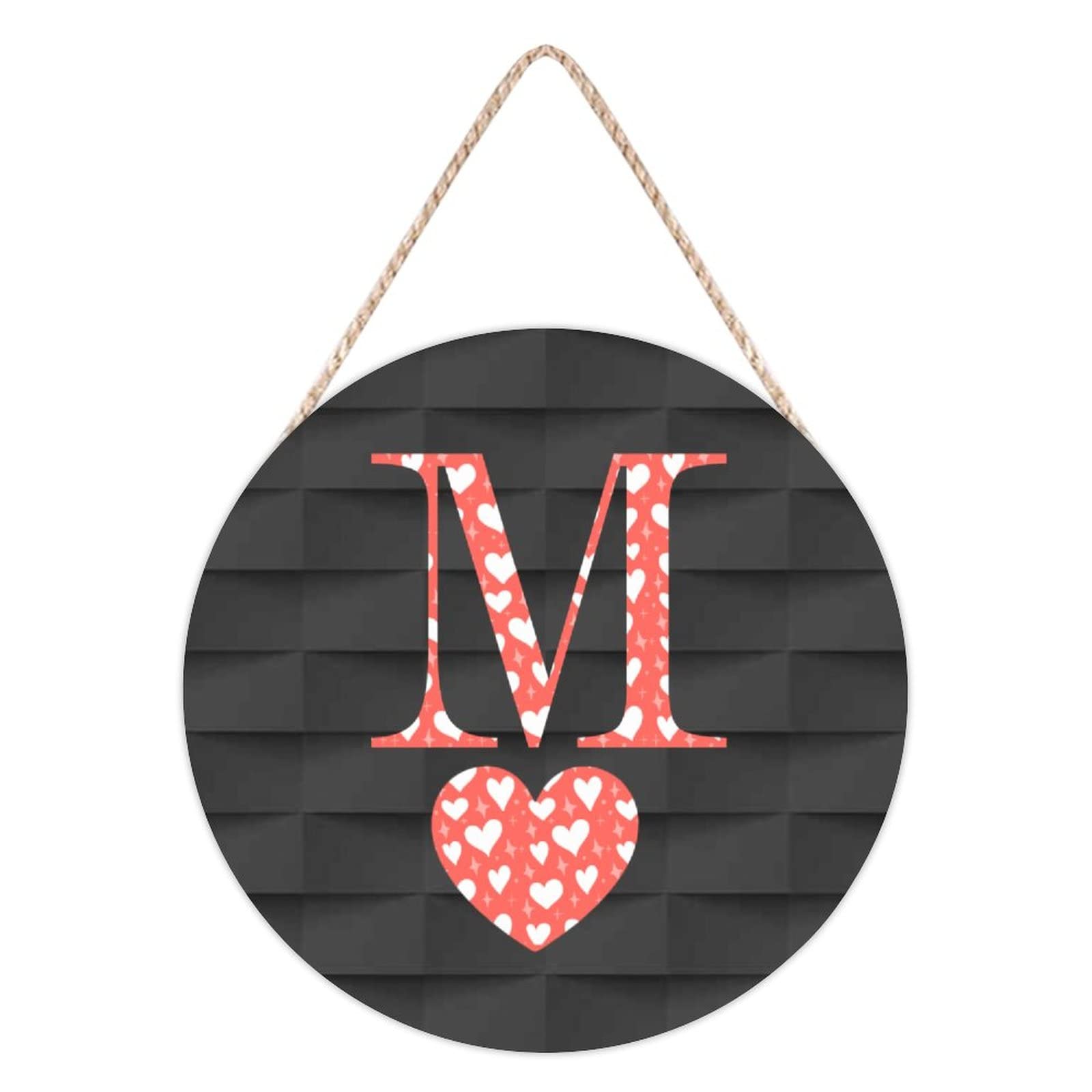Alphabet M In Heart
