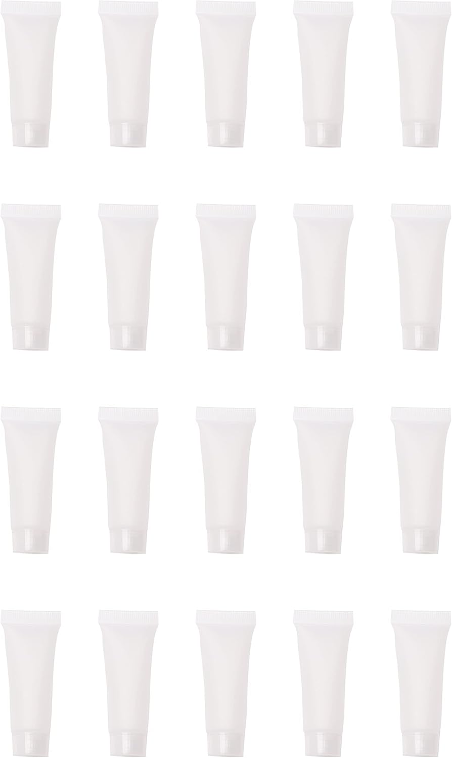 Amazon.com: sowaka Empty Refillable Tube 20 Pcs 10 ML Plastic ...