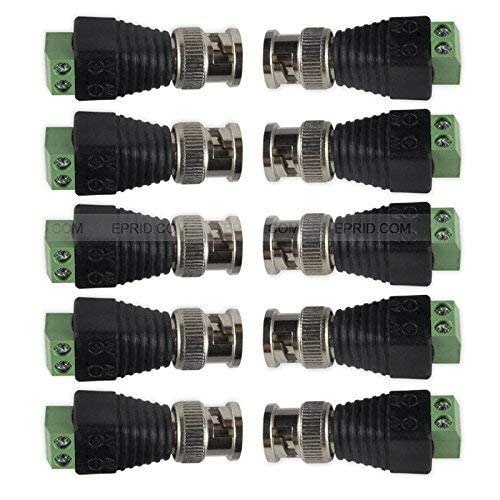 GOOD WORK Connectors Screws for CCTV Camera (Green) - Pack of 10 Pcs ...