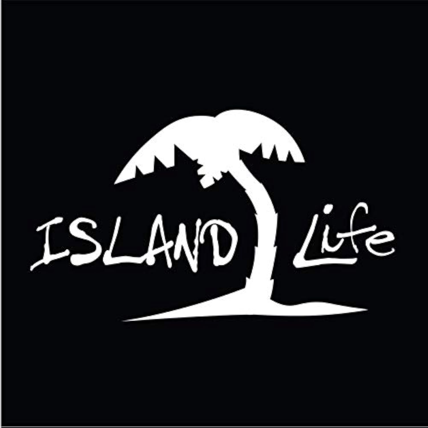 Amazon.com - Island Life Vinyl Decal Sticker | Cars Trucks Vans SUVs ...