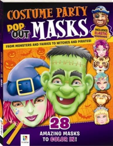 Costume Party Pop Up Masks: unknown author: 9781741837087: Amazon.com ...