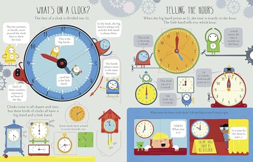 Snapklik.com : Lift-the-flap Telling The Time: A Fun STEM Book About ...