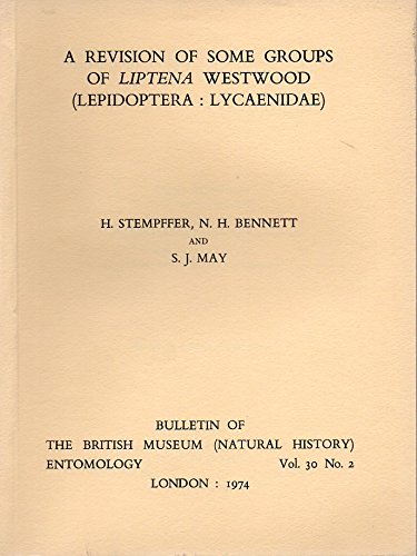 A revision of some groups of Liptena Westwood (Lepidoptera, Lycaenidae ...