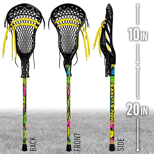 Snapklik.com : Franklin Sports Mini Lacrosse Stick - Sandy Spoon Mini ...