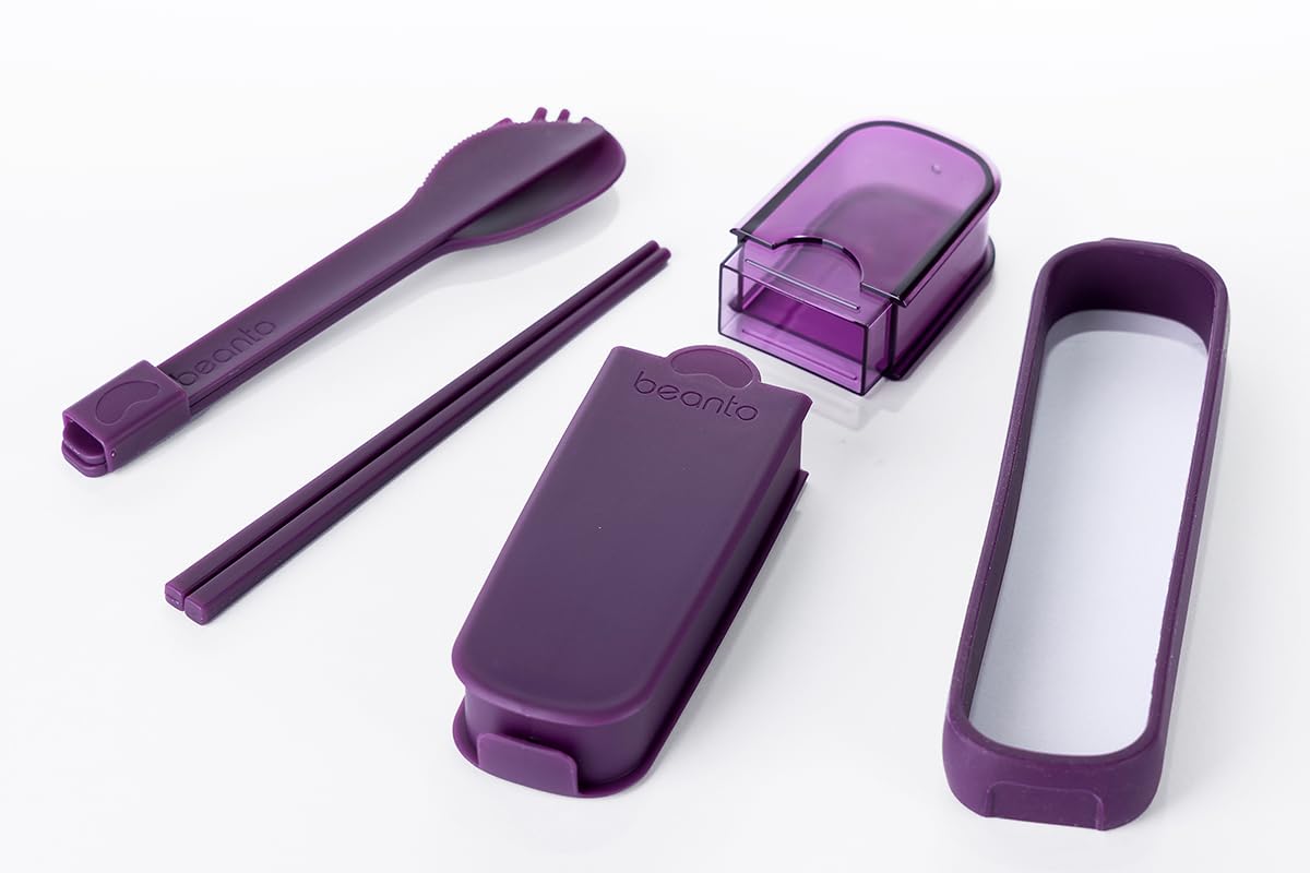 Amazon.com: Beanto Cutlery Set On-The-Go (for Lunchboxes and Bento Boxes) - BPA Free - Food ...