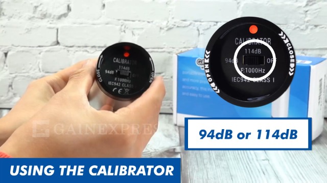 Watch Sound Level Meter Acoustical Calibrator 94dB & 114dB Output ...