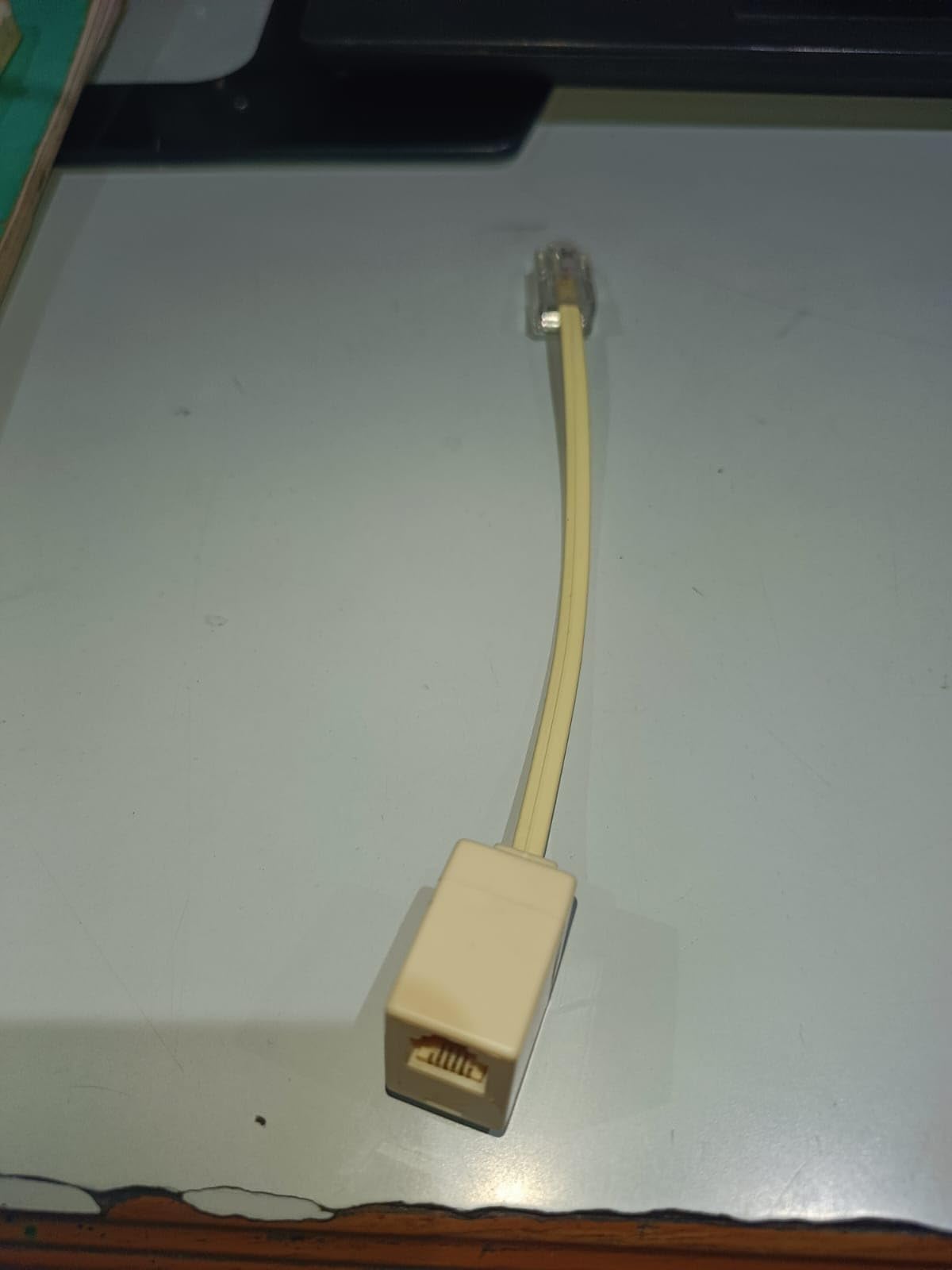 1 Piece Telephone Phone Extension Cord Landline Flash Cable Line Jack ...