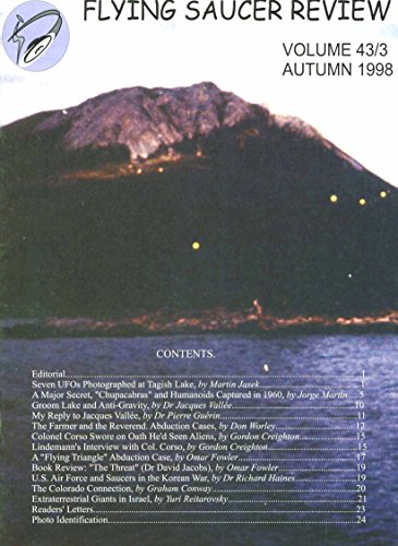 Flying Saucer Review - Vol 43, N. 3: Autumn 1998 (FSR) - Kindle edition ...
