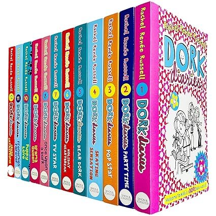 Dork Diaries Complete Book set #(1-12): Rachel Renée Russell: Amazon ...