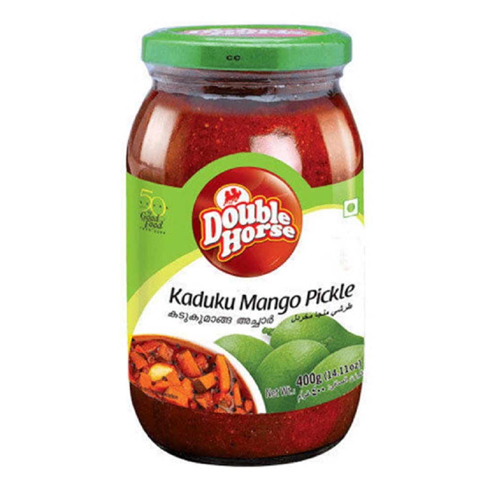 Amazon.com : Kadumango Kaduku Mango Kerala Pickle Achar Double Horse ...