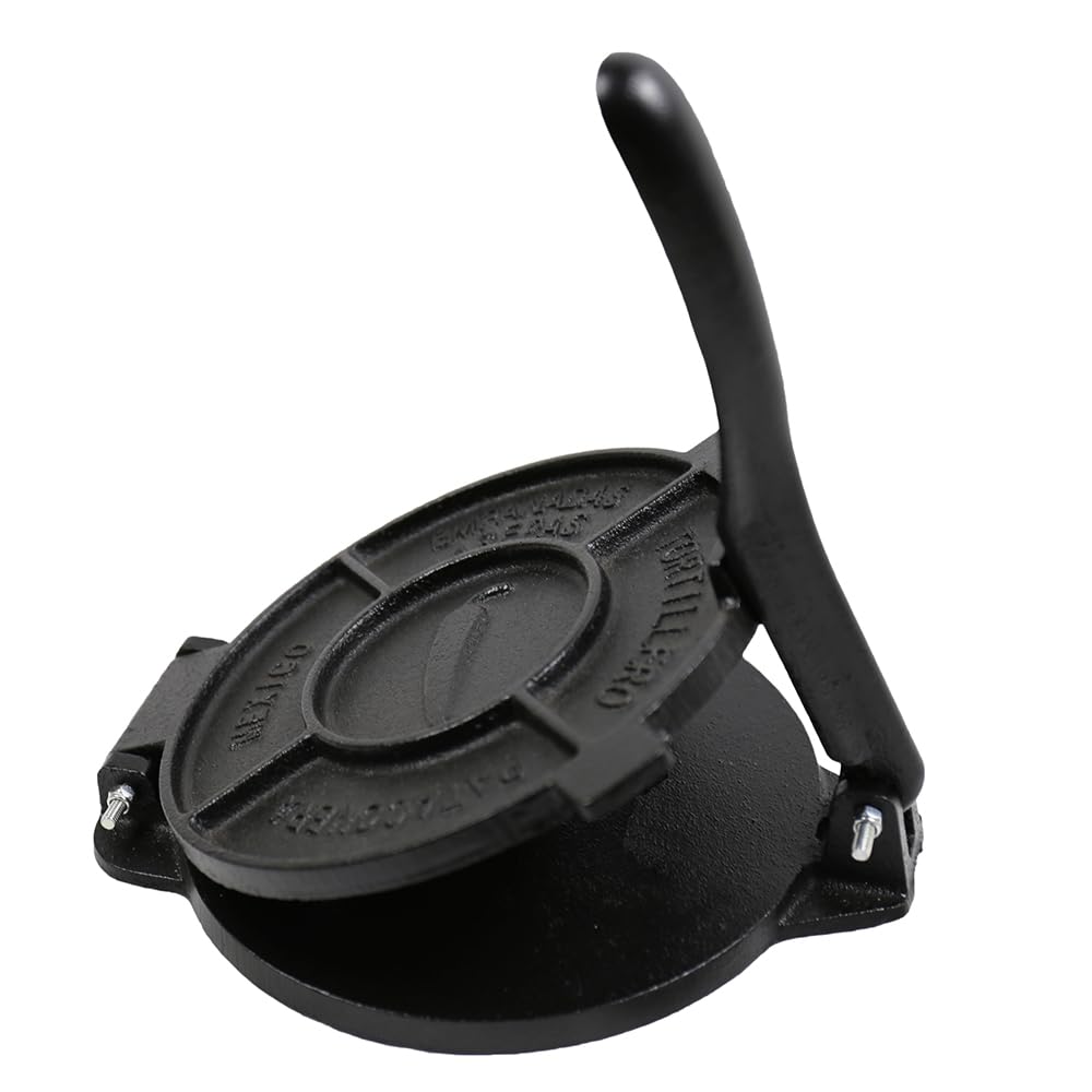 Snapklik.com : COOKAMP Cast Iron Tortilla Press 6.5 Inch,Tortilla Maker,Heavy Duty Tortillera ...
