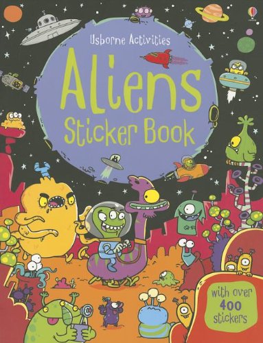 Aliens Sticker Book (Usborne Sticker Activity Book): Seb Burnett Reuben ...