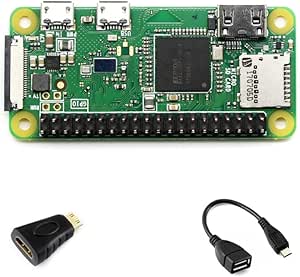 Waveshare Raspberry Pi Zero WH (Built-In WiFi, Pre-Soldered Headers ...