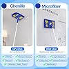 Amazon.com: Wall Cleaner Mop with Long Handle, Wall Dust Cleaning Mop ...