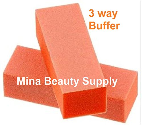 Amazon.com : Nail Buffer - 3 Way Regular Buffer for Acrylic Nail ...