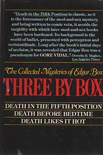Three By Box the Collected Mysteries of Edgar Box: Box, Edgar. (a.k.a ...