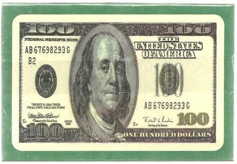 Amazon.com: $100 Playing Cards : Toys & Games