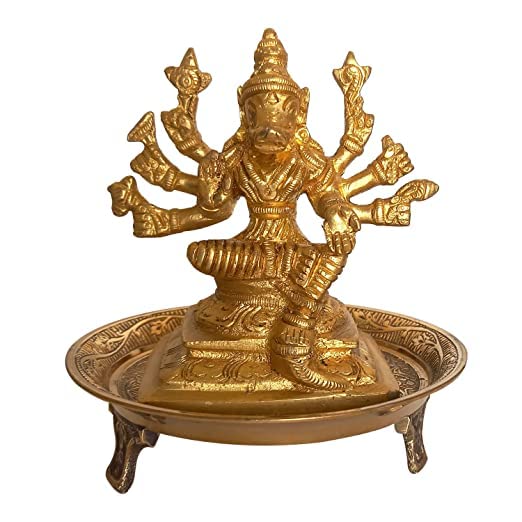 Buy Leo Traders Varahi Amman Brass Statue with Mukkali | Vishnu's ...