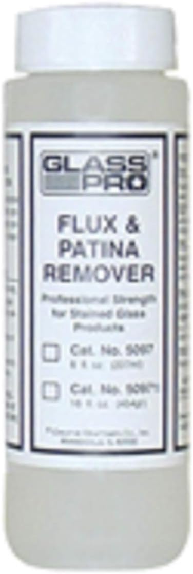 Amazon.com: Stained Glass Supplies - Glass Pro Flux and Patina Remover ...