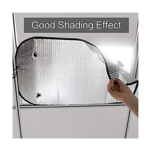 2 Pack RV Door Window Sunshield Cover- 24" x 16" Double-Sided Travel ...