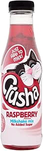 Crusha Milkshake Mix, Raspberry, 500ml : Amazon.co.uk: Grocery