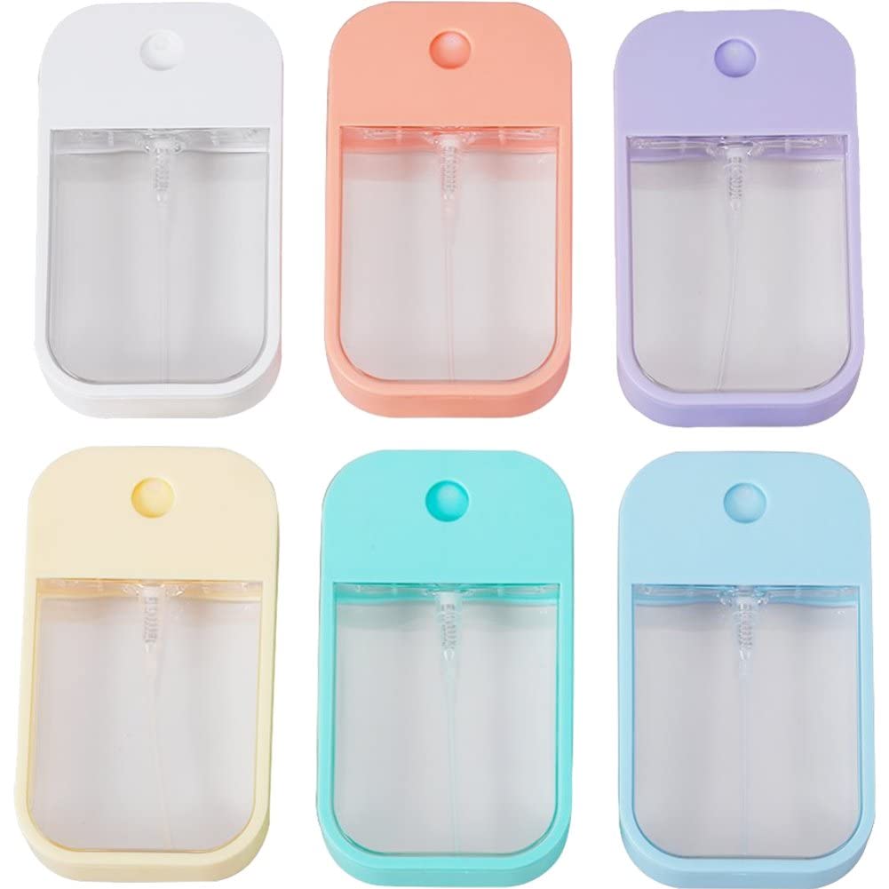 Luxylei Mini Refillable Hand Sanitizer Bottle 6pcs 45ml Portable Empty ...