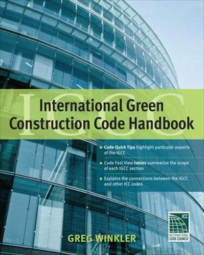 Buy International Green Construction Code (IGCC) Handbook (GreenSource ...