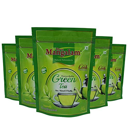 Shree Mangalam Natural Green Tea Pouch | Pack of 5 | 9% Off : Amazon.in ...
