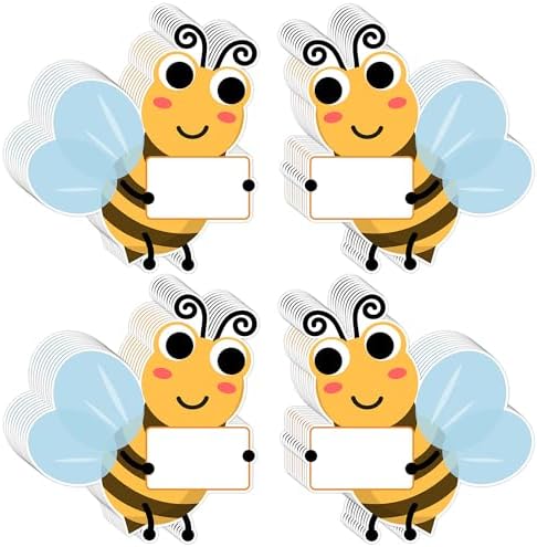 Amazon.com: Wonmon 50PCS Bumble Bee Cutouts for Bulletin Board ...