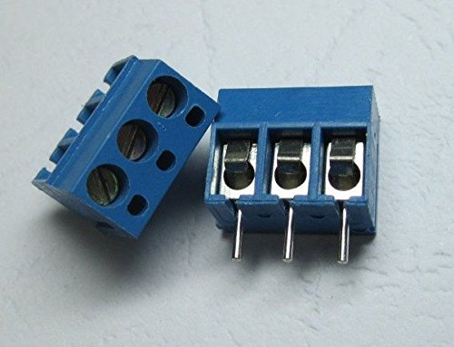 Generic 50PCS 250V 16A 3pin/way 5.08mm Screw Terminal Block Connector ...